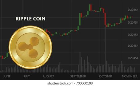 Ripple Coin Decrease Exchange Value Digital Stock Vector Royalty Free - Stunning Retina Dark Arts | Free Download