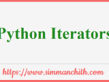 Python Iterators Simmanchith