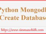 Python Mongodb Create Database Simmanchith