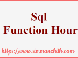Sql Hour Function Hour Interval Format Simmanchith