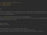Simple Java Mail Cli