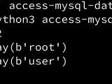 How To Access Mysql Database Using Python