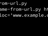 How To Get Host Name From Url Using Python