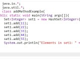 Set In Java The Methods And Operations You Can Perform