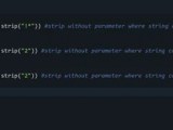 Python Strip Usage Examples And Syntax