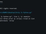 Strip In Python An Overview On Strip Function With Examples