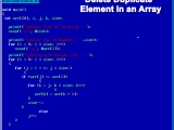 Delete Duplicate Elements In An Array Number Program In C C Programs