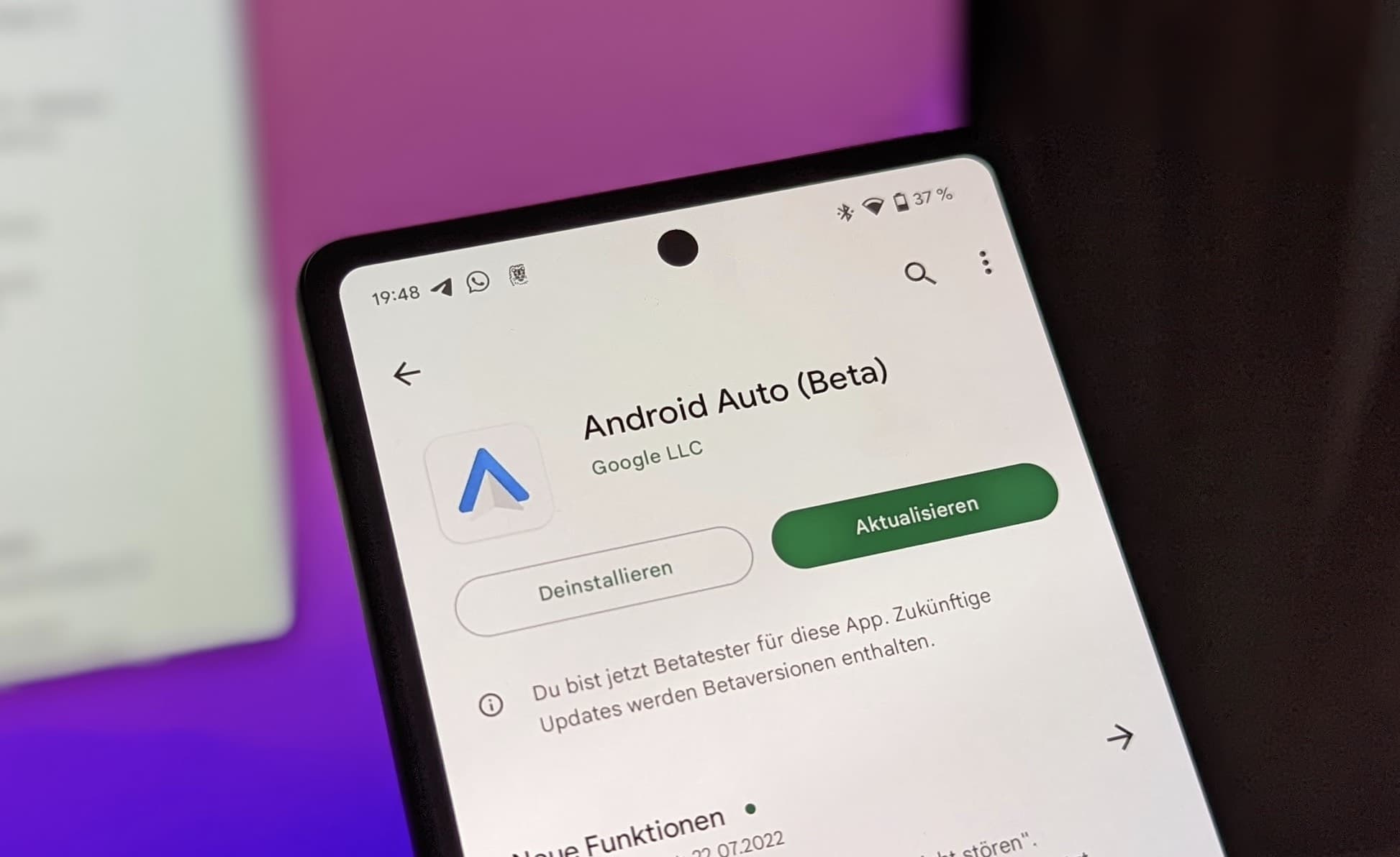 Android Auto: Neues Beta-Update jetzt verfügbar