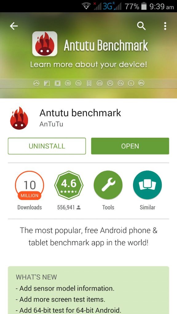 Understanding ANTUTU Benchmarking