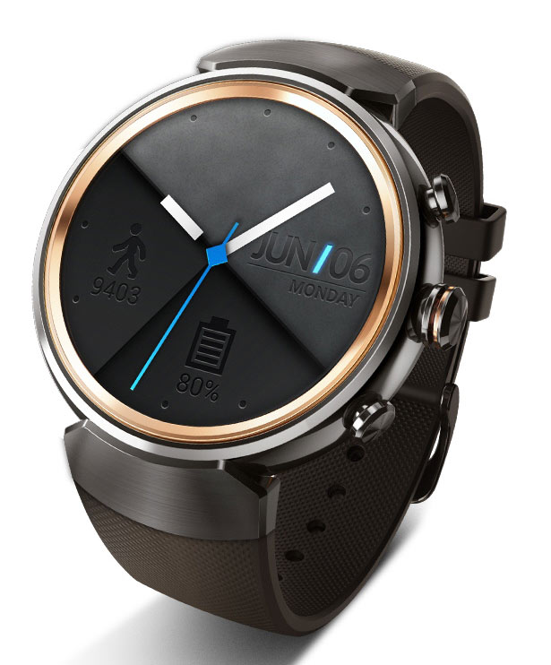 Android Wear Based Asus Zenwatch 3 With Fast Charging Support Launched ...