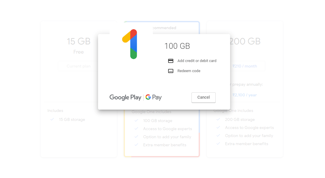 Google One Plans in India: How to buy extra cloud storage for Google ...