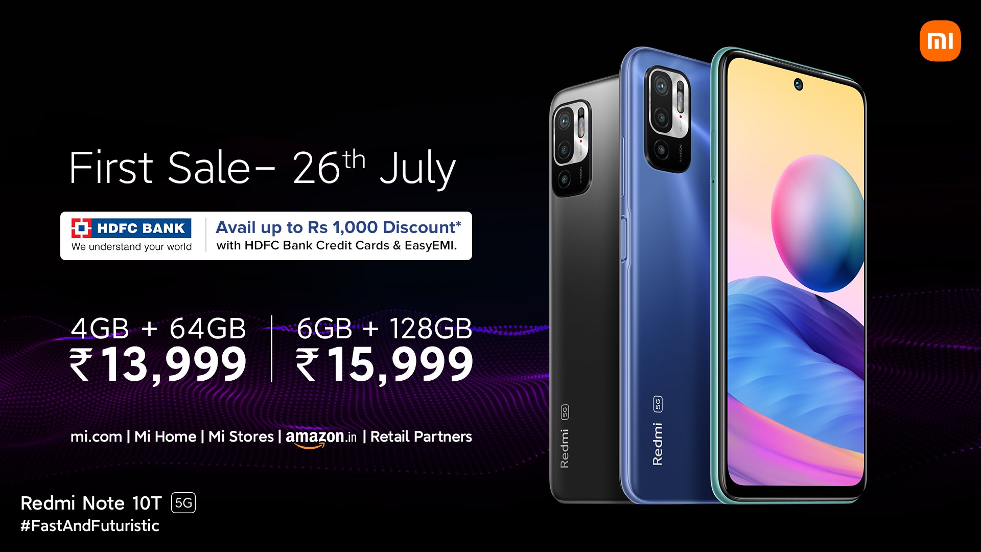 Redmi Note 10T 5G with Dimensity 900 SoC and UFS 2.2 storage launched ...