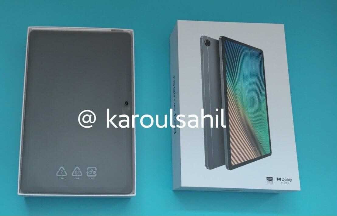 Realme Pad Exclusive Box, Specs, and Live Image Leaked - Smartprix