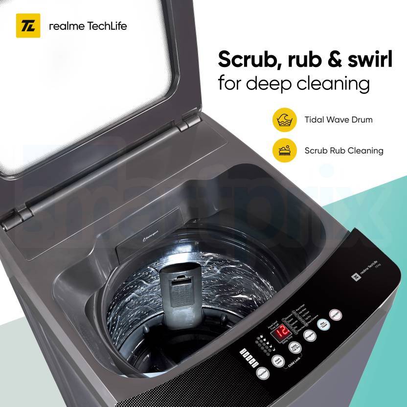 Realme TechLife 7.5 kg Fully Automatic Washing Machine Goes on Sale on ...