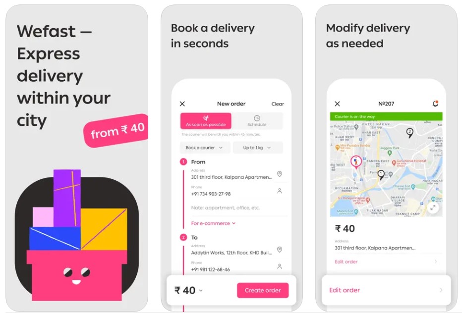 5 Best Fast Same Day Delivery & Courier Apps in India