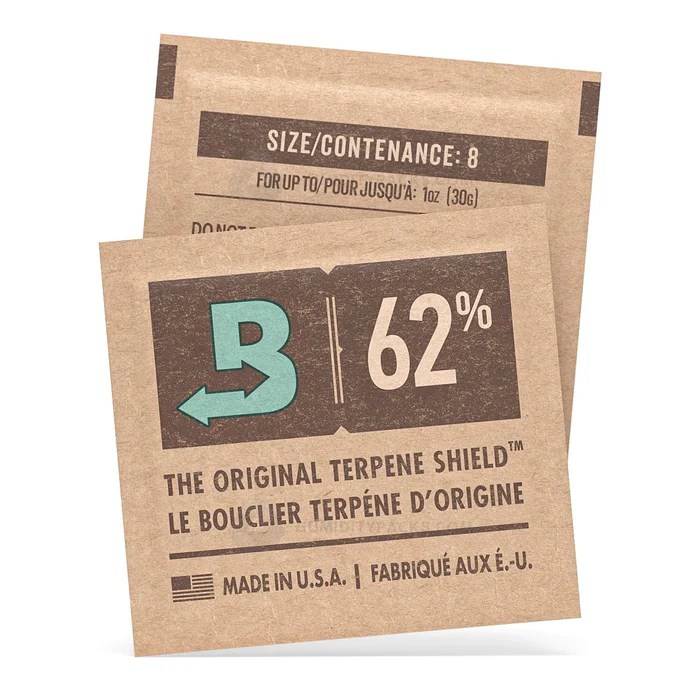 Boveda Humidity Terpene Shield 62 Packs No Jar Cases