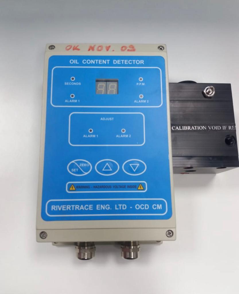OCD CM, OIL CONTENT DETECTOR, RIVERTRACE MAKE - SWIFT MARINE TECH ...