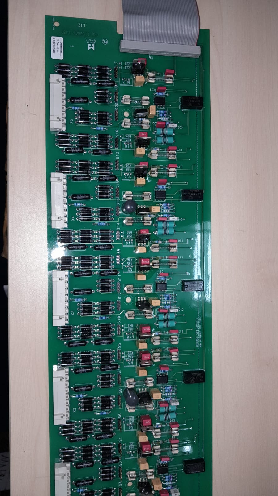 Transmitter Interface PCB, SAAB Marine Tank Radar System. P/N : 9150064 ...