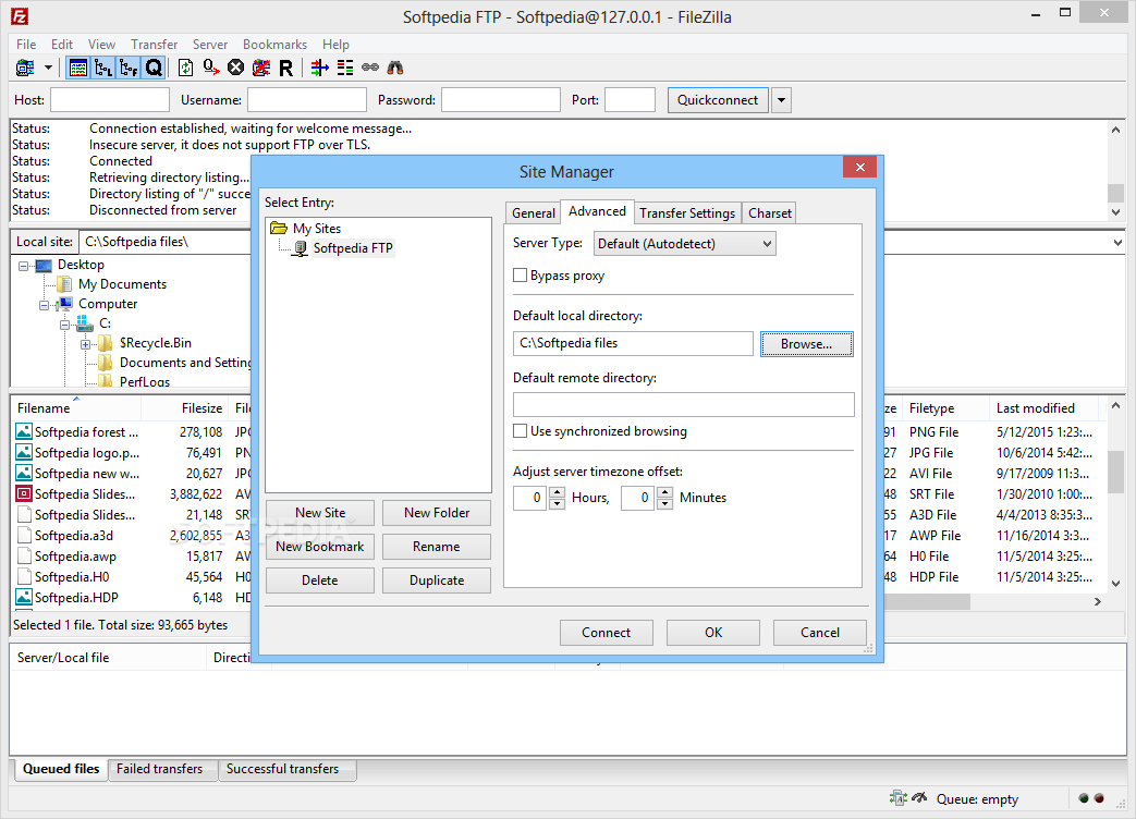FileZilla | 4 แชร์