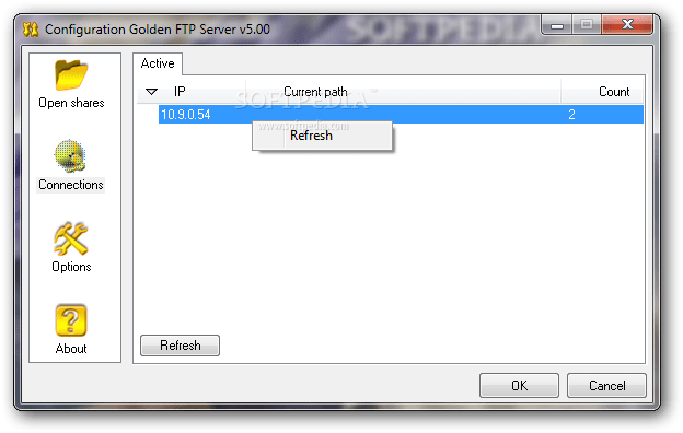 Golden FTP server | Las Pelotas de Carey