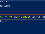 Comparing Objects In Windows Powershell
