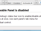 Extending Firebug Activable Panel Part Ix Software Is Hard