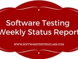 Software Testing Weekly Status Report Software Testing Class
