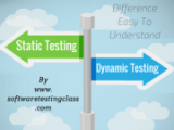 Difference Between Static Testing And Dynamic Testing Software