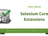 Selenium Core Extensions Selenium Tutorial Software Testing Class