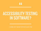 Accessibility Testing In Software Testing Software Testing Class