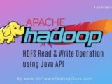 Tutorial 4 Hdfs Read And Write Operation Using Java Api Software
