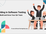 Team Building In Software Testing