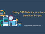 Selenium Css Selector For Identifying Web Elements