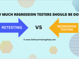 Retesting And Regression Testing Difference With Example