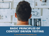 Context Driven Testing Principles And Example