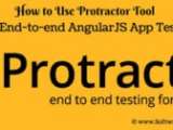 Protractor Testing End To End Testing For Angularjs