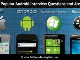 Top 35 Android Interview Questions And Answers