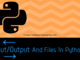 Input Output And Files In Python