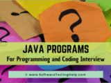 Top 20 Java Interview Programs For Programming Coding