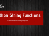 Python String Methods And Operators With Examples