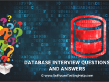 Top 50 Database Interview Questions And Answers