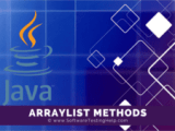 Arraylist Methods In Java Tutorial With Example Programs