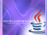 How To Implement Dijkstra S Algorithm In Java