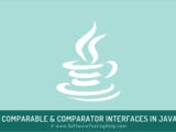 Comparable And Comparator Interfaces In Java