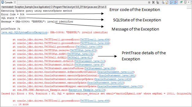 JDBC Exception Handling - How To Handle SQL Exceptions