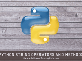 Python String Methods And Operators With Examples