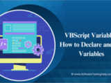 Vbscript Variables How To Declare And Use Variables Vbscript Dim