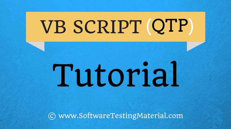 Vbscript For Automation Qtpuft Testing 5542