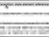 Stale Element Reference Exception In Selenium Webdriver How To Fix It
