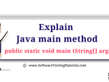 Print In Java Java Tutorial Software Testing Material